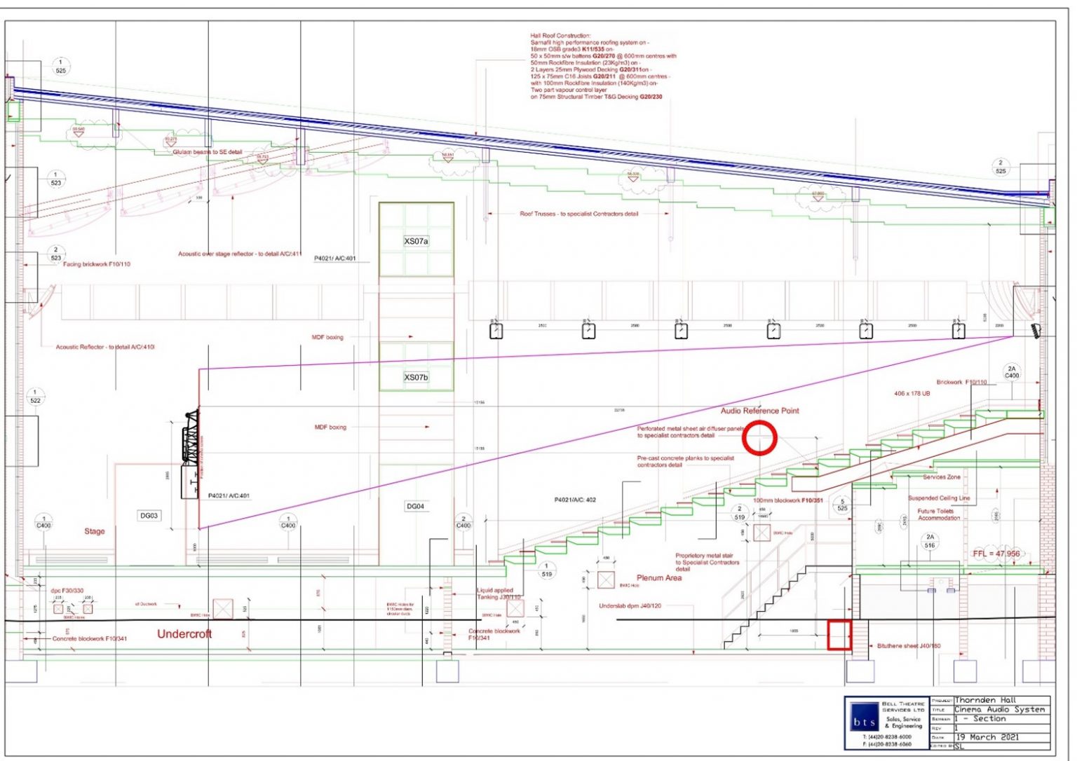 Thornden Hall, Chandler’s Ford – Bell Theatre Services